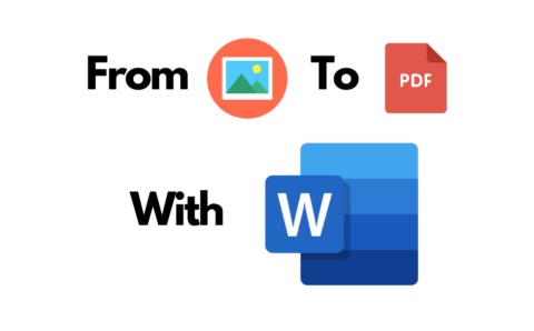 Convert Image to PDF Using Microsoft Word: Step By Step Guide - JPG to ...